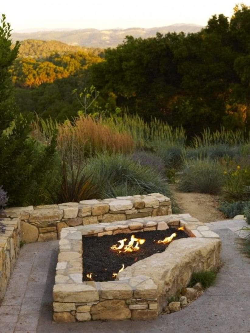 23 fogateros rústicos para jardines exteriores. - Cocinas Rusticas