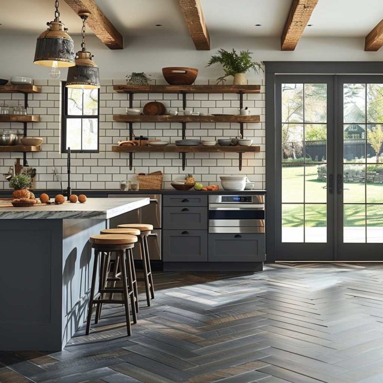 Bellos diseños de cocinas estilo rústico en 3D - Cocinas Rusticas